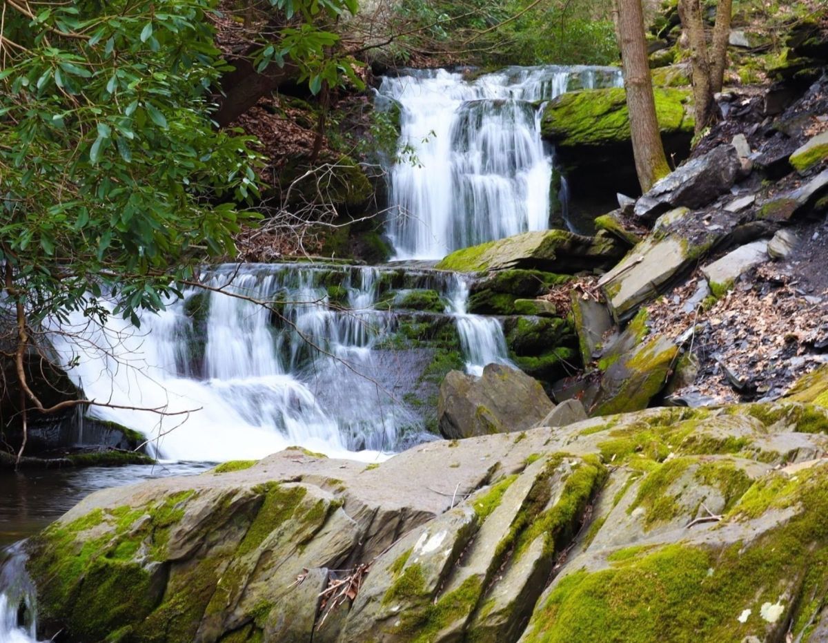 Plan A Visit To Lower Slateford Creek Falls In Pennsylvania