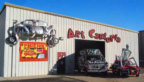 The Art Cartopia Car Museum In Colorado Is The Very Definition Of Quirky