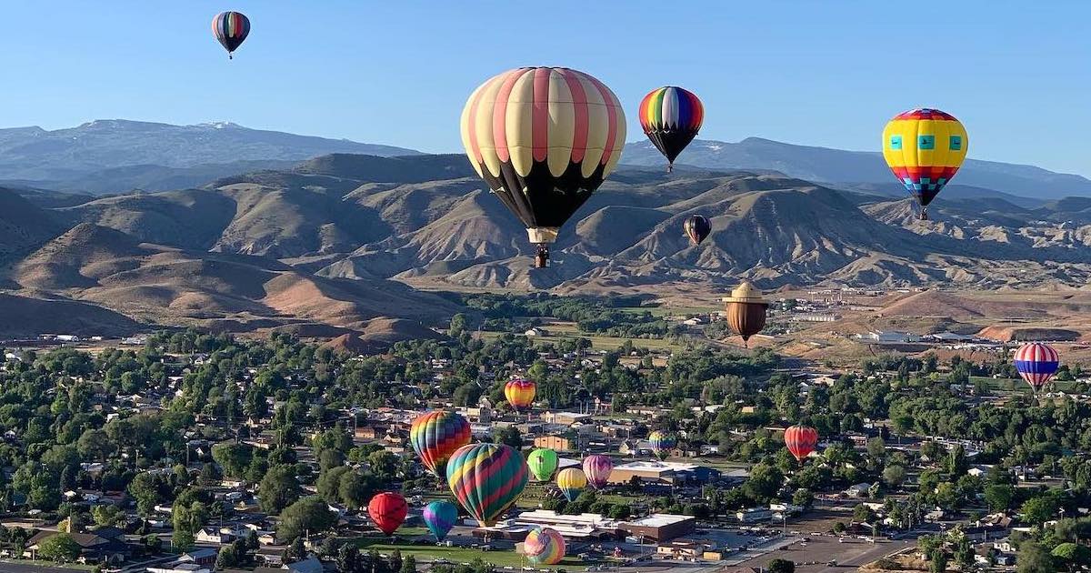 Hot Air Balloons Will Be Soaring At Utah’s Eyes To The Sky Balloon Festival