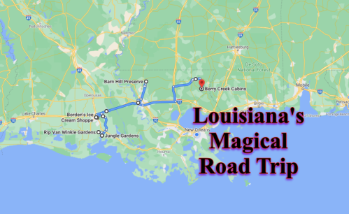 Hidden Gems Road Trip In Louisiana: 10 Magical Places