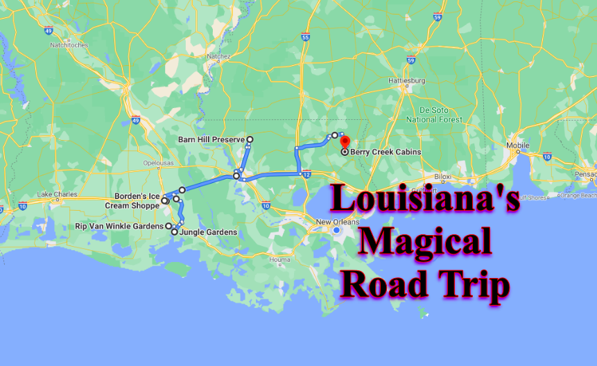 Hidden Gems Road Trip In Louisiana: 10 Magical Places