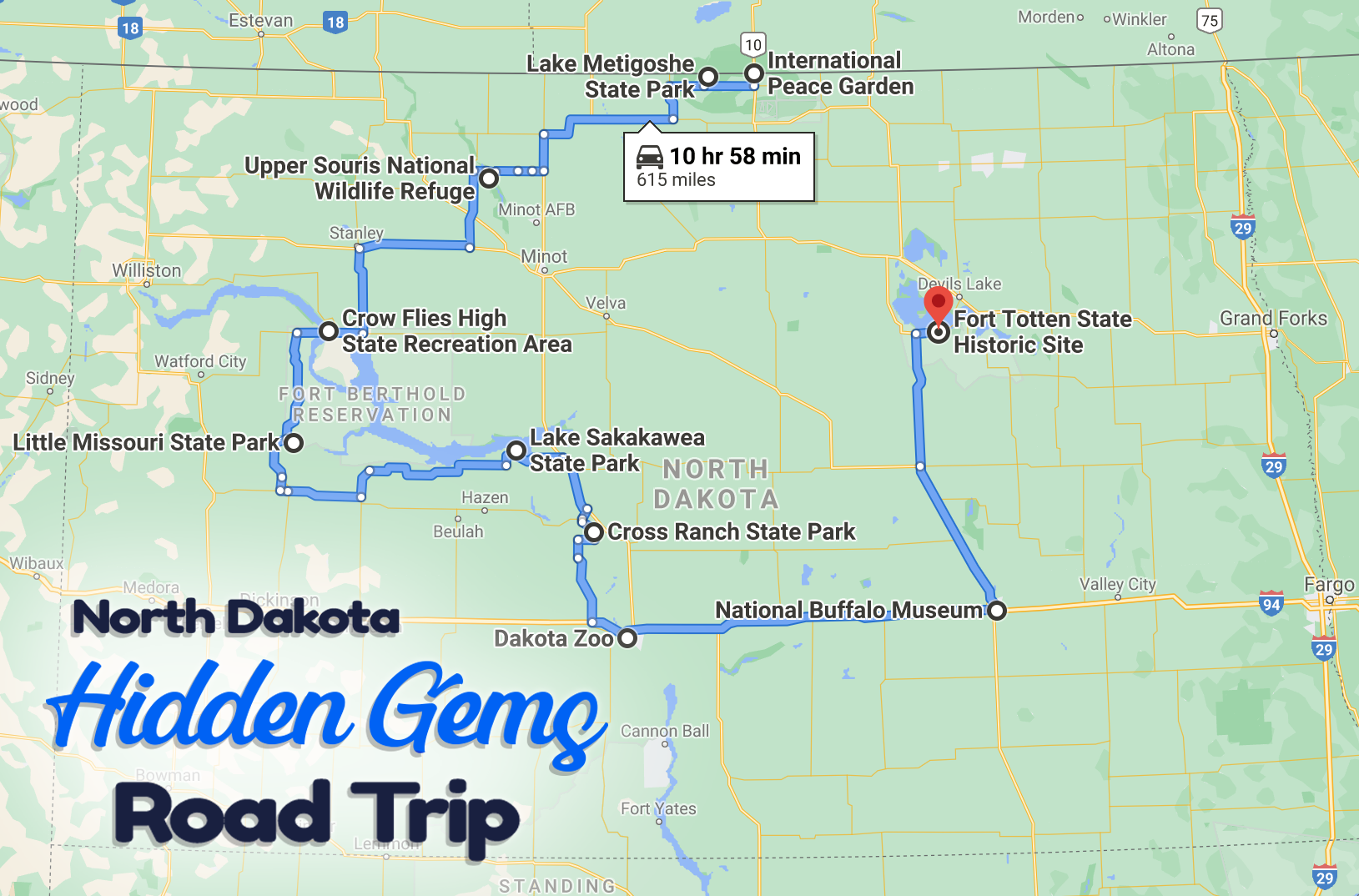 The Ultimate North Dakota Hidden Gem Road Trip Will Take You To 10