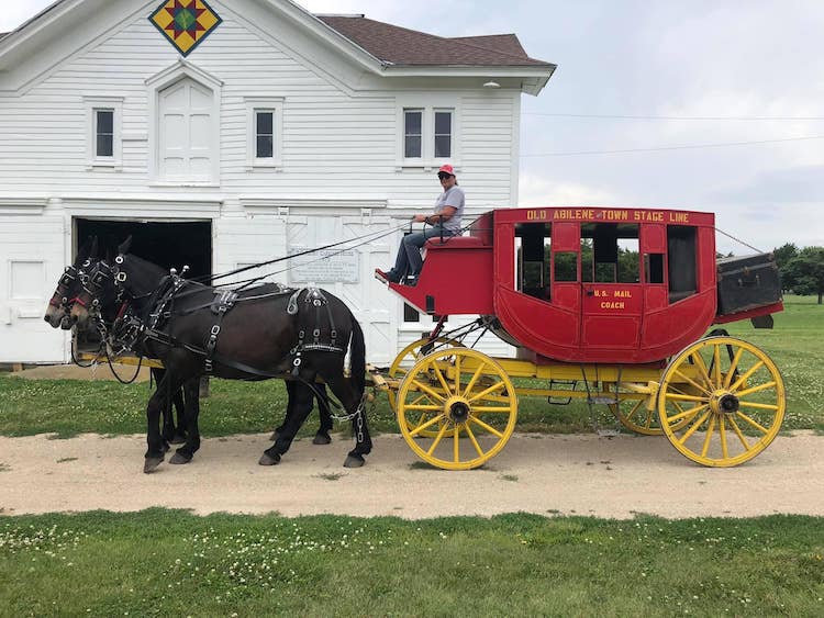 Take A Carriage Ride Through Old Abilene Town For A Truly Unique Kansas ...