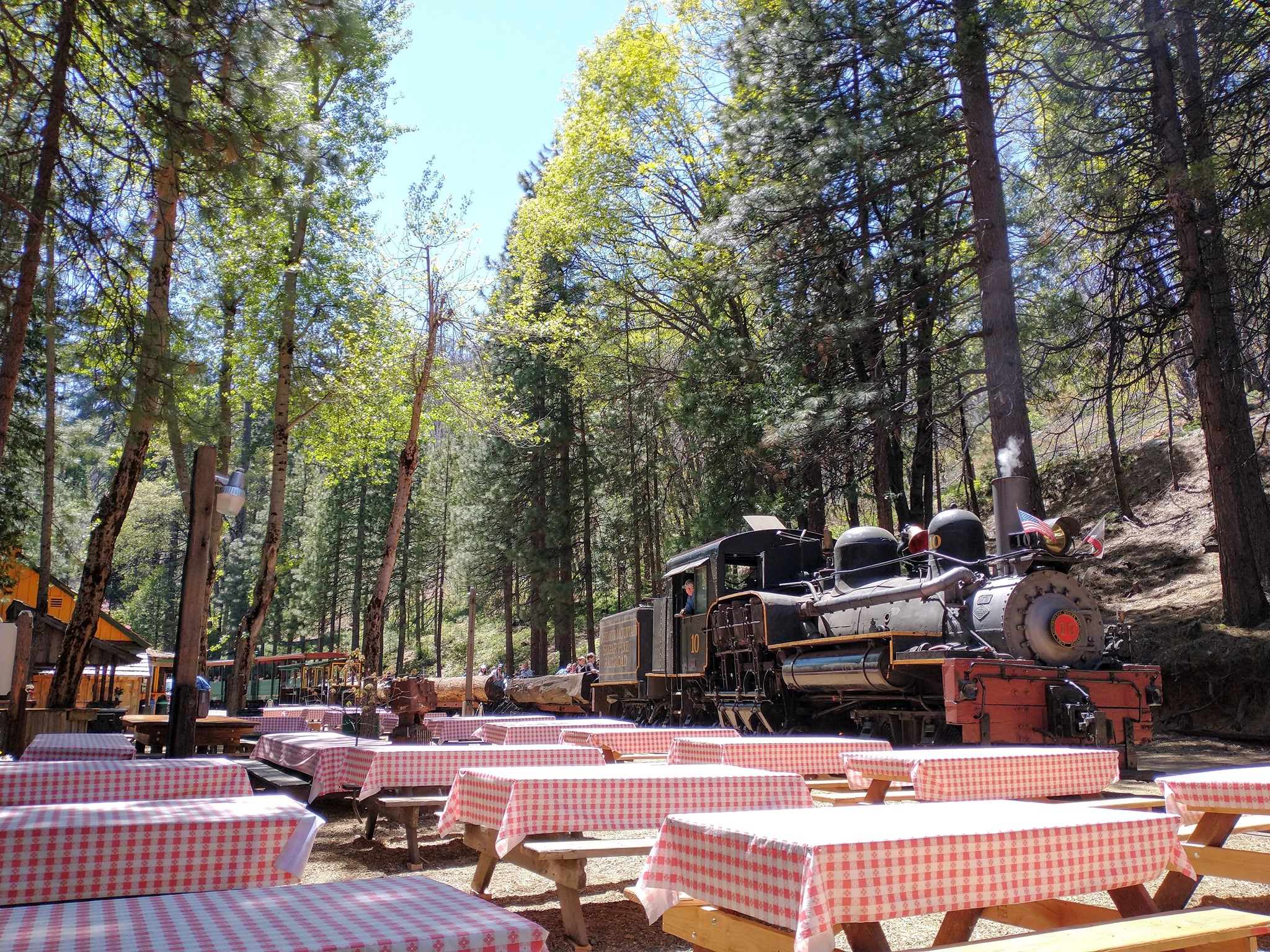 The Moonlit Train Ride At Sugar Pine Railroad In Northern California ...