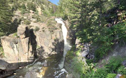 One Of Tallest Waterfalls In Wyoming Is In Bighorn National Forest