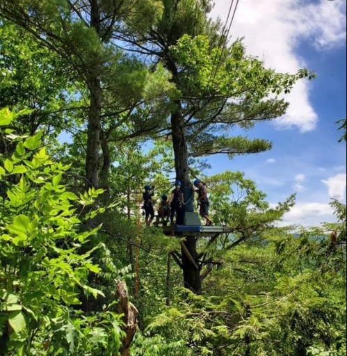 Whiz Through The Treetops At Zoar Outdoor Zip-Lining In Massachusetts