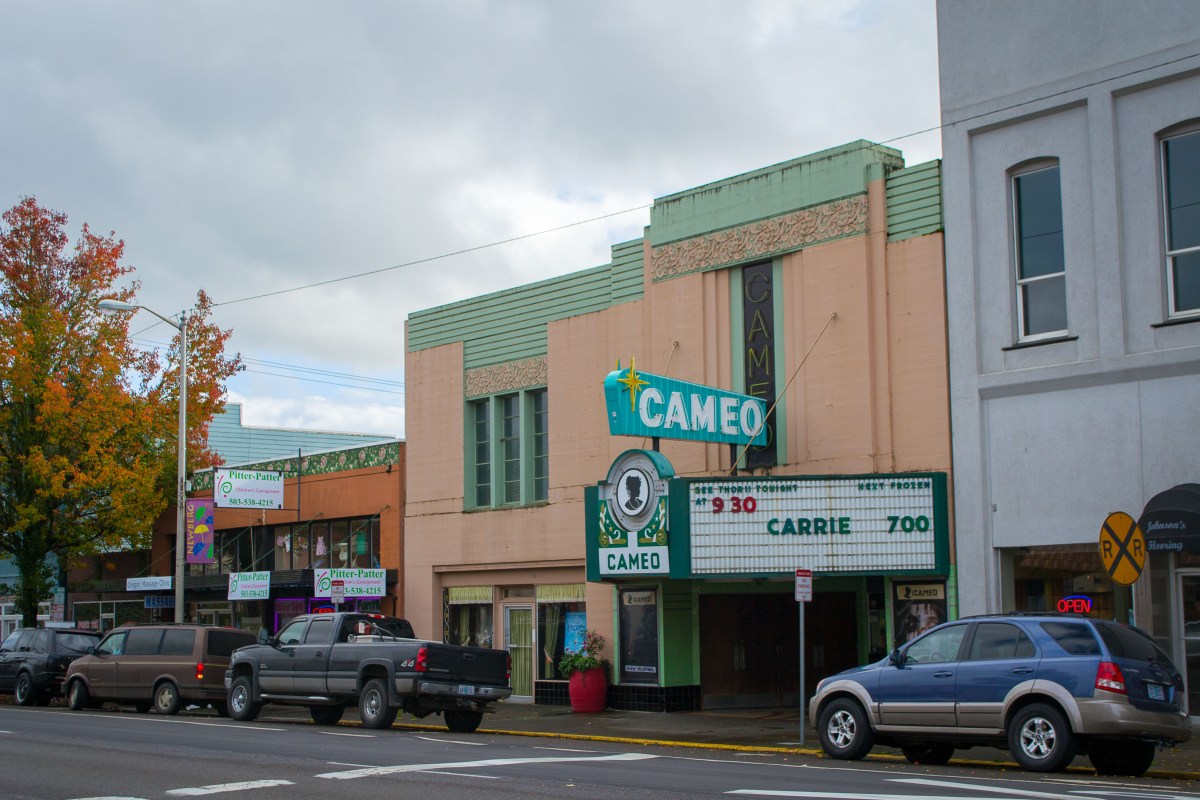 Catch A Film At The Historic Cameo Theatre In Oregon