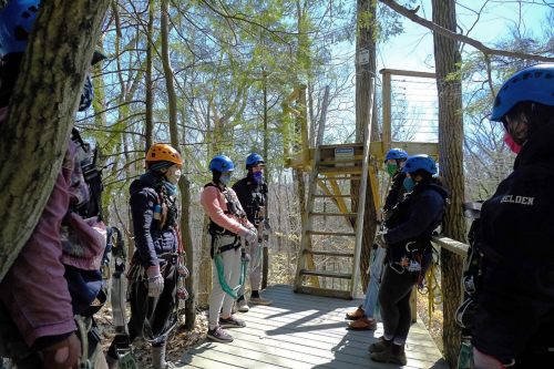 Whiz Through The Treetops At Zoar Outdoor Zip-Lining In Massachusetts