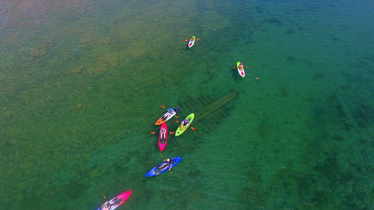 Take A Door County Kayak Tour Of Lost Shipwrecks