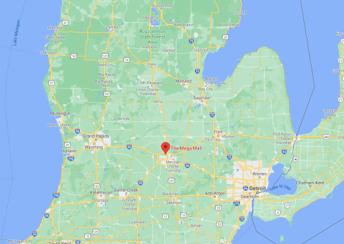 The Mega Mall Is A Massive Shopping Destination In Michigan