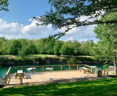 White Rock Park Features One Of The Best Swimming Holes In Indiana