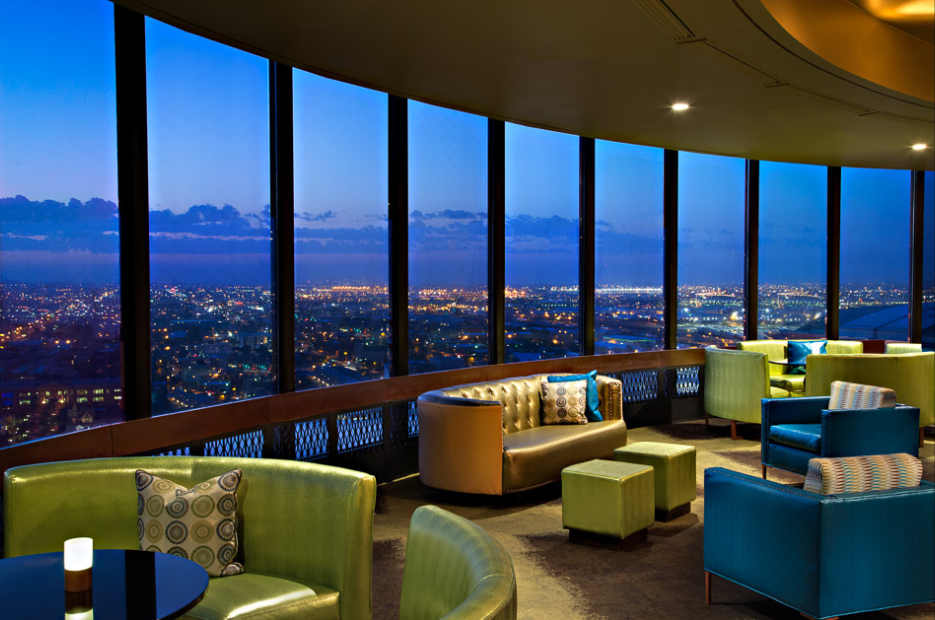 Compass Arizona Grill Is A Revolving Rooftop Restaurant In Phoenix