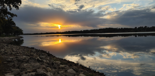 Lake Icaria's Small Sand Beach Is One Of Iowa's Best Beaches