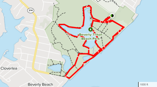 Beverly-Triton Beach In Maryland Has A 4-Mile Loop Along The Bay