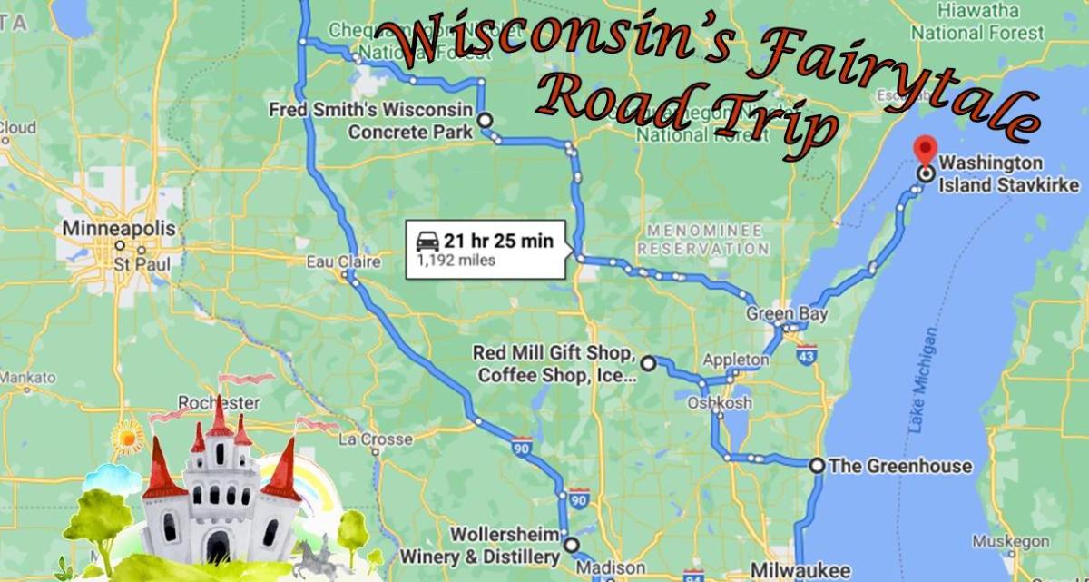 Visit Magical Places On One Of The Best Road Trips In Wisconsin
