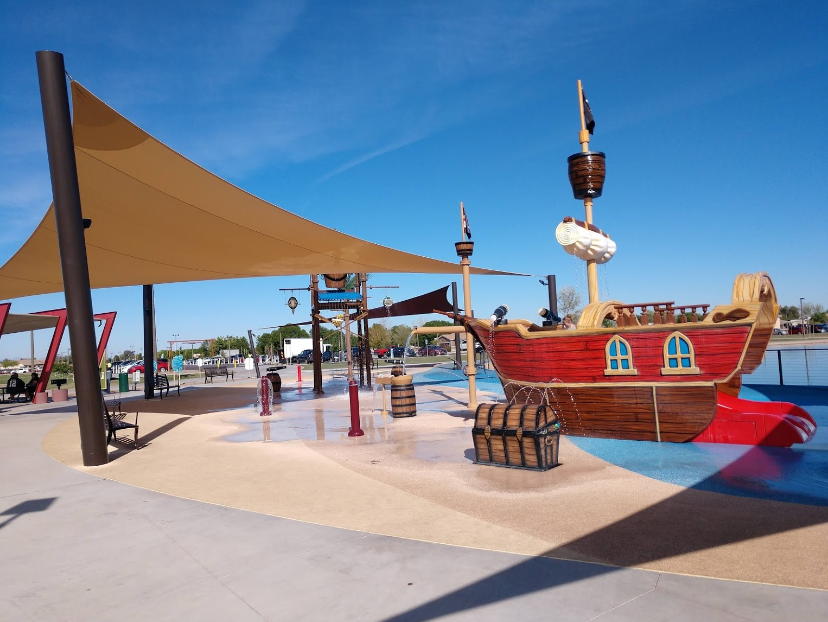 Mansel Carter Oasis Park Is A Pirate-Themed Splash Pad In Arizona