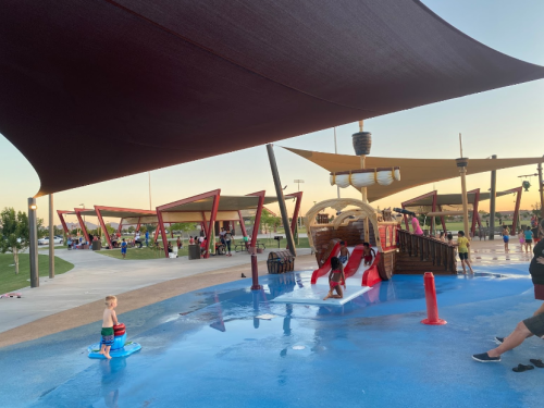Mansel Carter Oasis Park Is A Pirate-Themed Splash Pad In Arizona