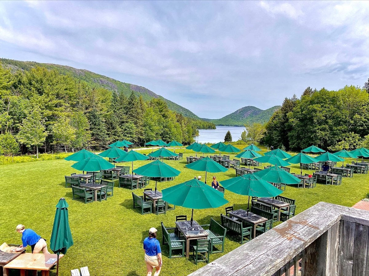 Enjoy Beautiful Views Of Acadia National Park At Jordan Pond House