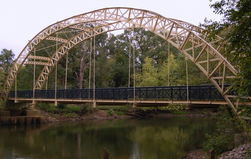 Dunn's Bridge Is An Interesting And Rare Bridge In Indiana