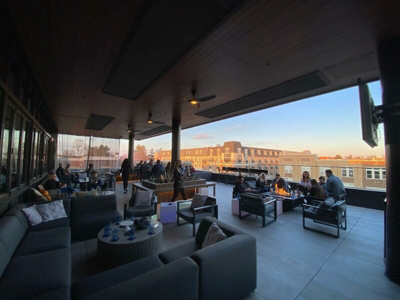 These 6 Restaurants Have Some Of The Best Rooftop Dining In Indiana