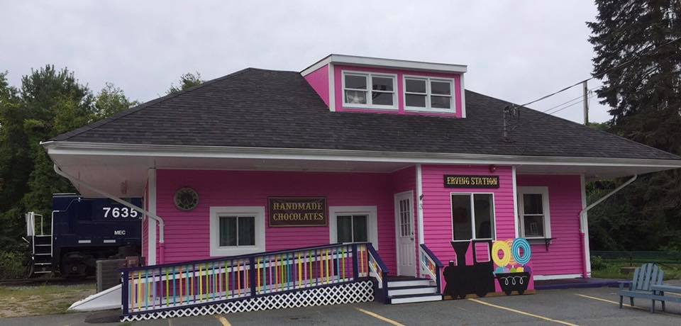 Erving Station, A Chocolate Shop In A Former Massachusetts Train Station