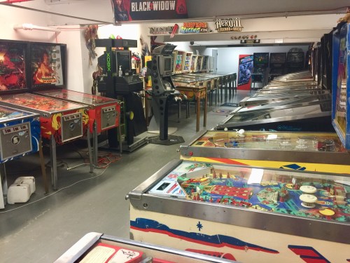 Have A Nostalgic Experience At An Old School Pinball Arcade In Pawtucket