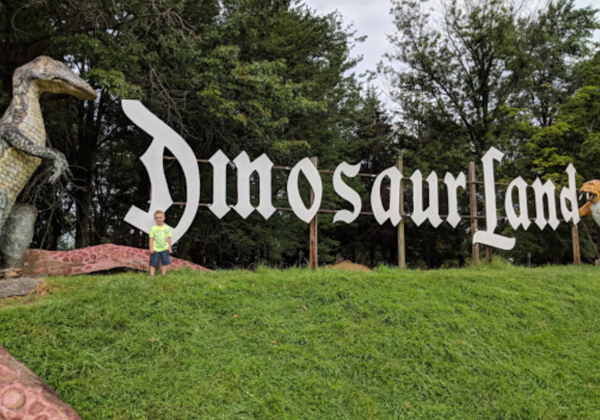 Dinosaur Land In White Post, Virginia: A Quirky Kid-Friendly Park
