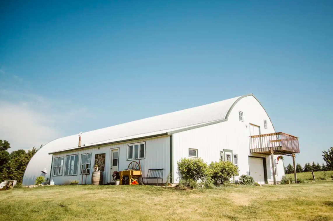 Escape To The Minnesota Countryside At This Beautiful Barn Airbnb