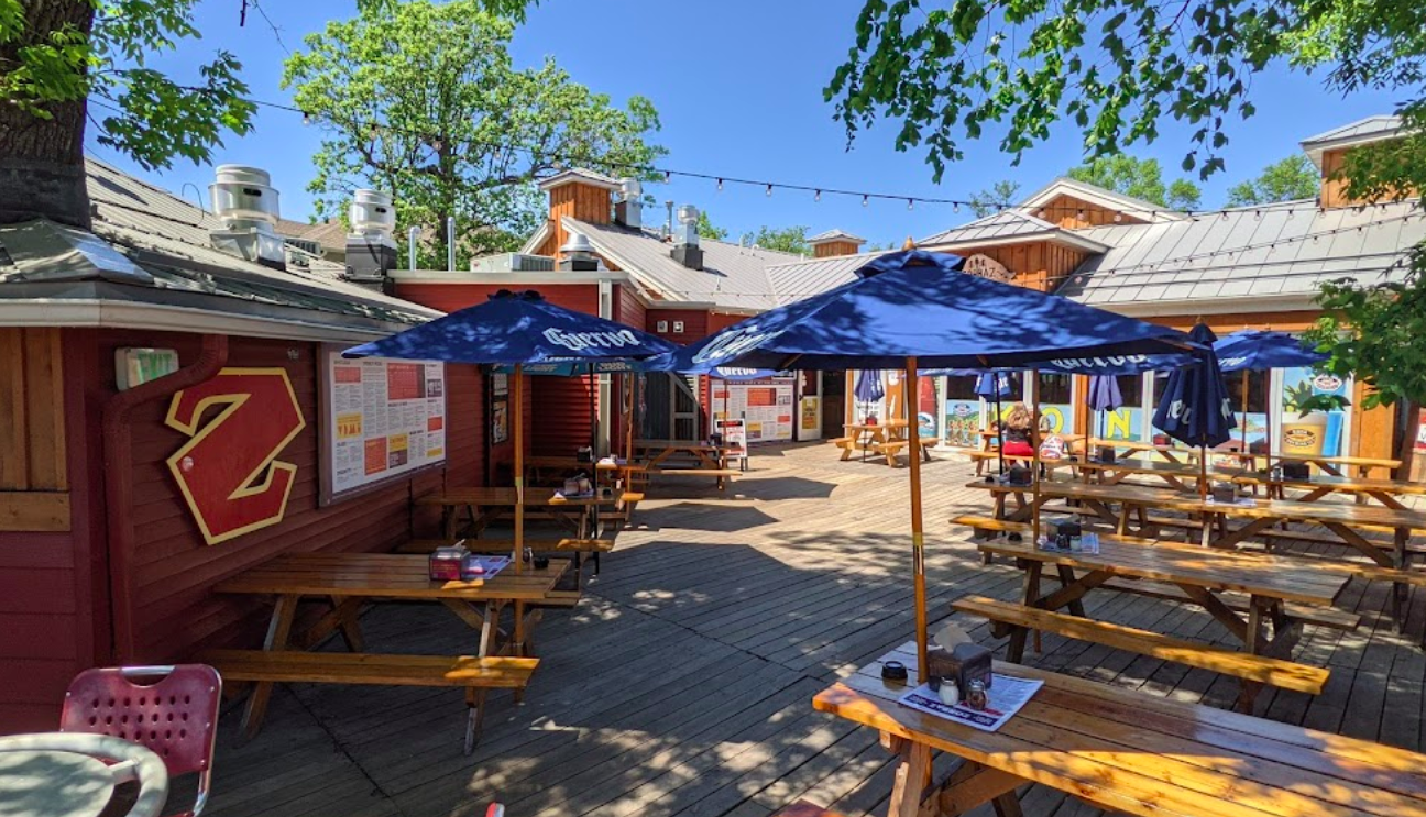 Enjoy Delicious Food With A Waterfront View At Zorbaz, A Restaurant ...