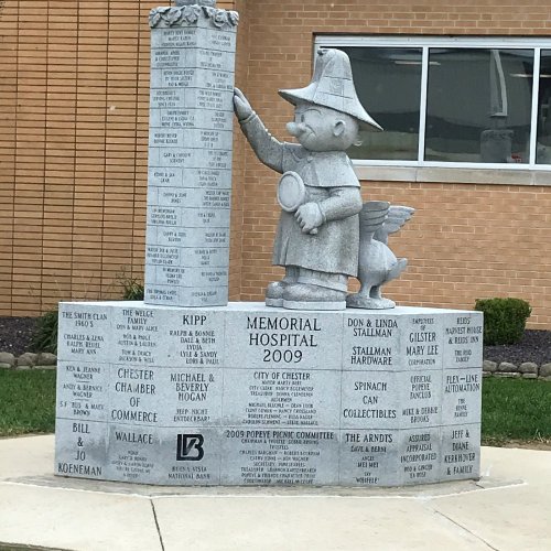 Chester, Illinois Is Home To Popeye The Sailor And It's Wonderful