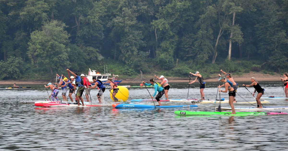 The Largest Paddling Event In The Nation, The Ohio River Paddlefest Is ...