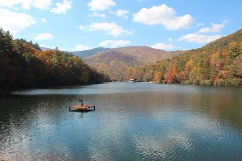 Lake Trahlyta In Georgia Is Simply Breathtaking In The Fall
