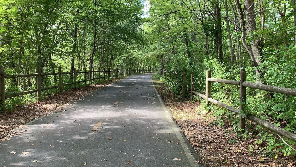 The Washington Secondary Rail Trail Runs Along An Old Railroad Trail