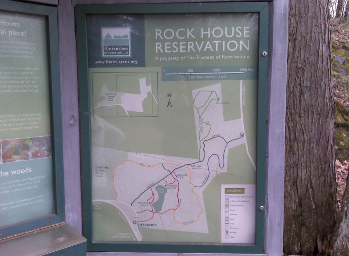 Explore Rock Formations At Rock House Reservation In Massachusetts