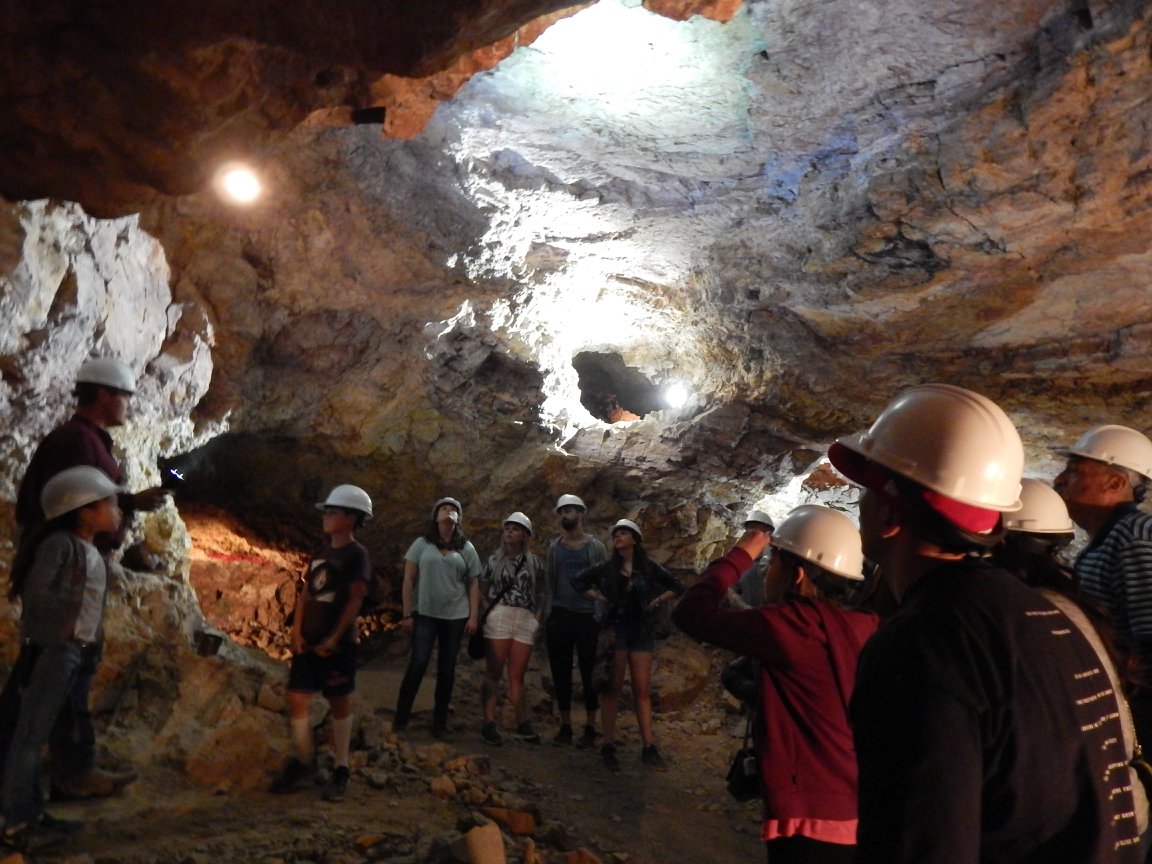 Explore An Old Silver Mine 100-Feet Below The Surface On This ...