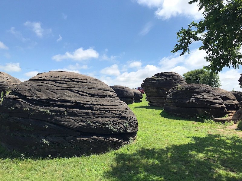 With Rocks Up To 27-Feet In Diameter, Visit Rock City Park In Kansas