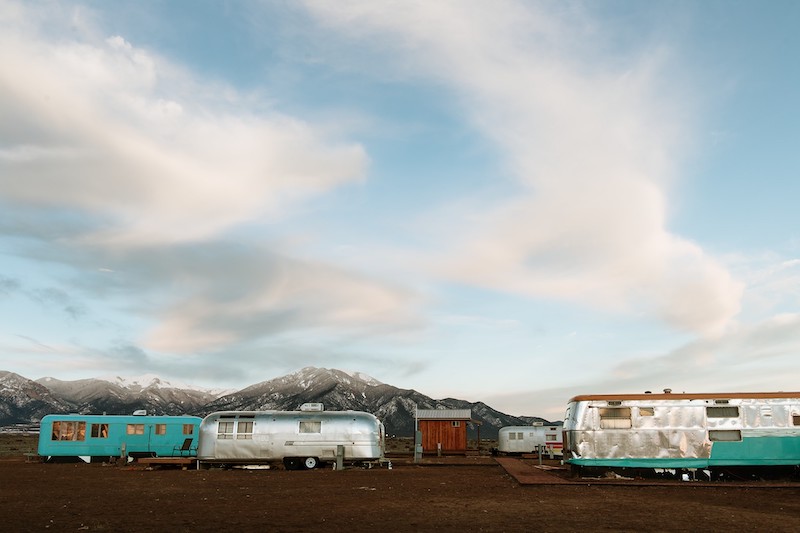Turn Back The Clock And Stay At This Vintage Trailer Hotel In New Mexico