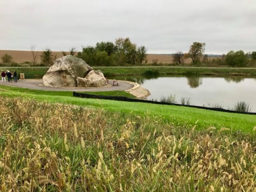 The Largest Exposed Glacier Erratic In Iowa Is In Waldo's Rock Park