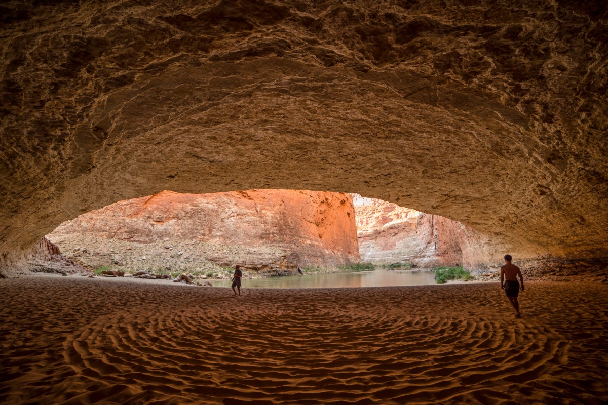 Paddle To A Massive Grand Canyon Sand Cave In Arizona