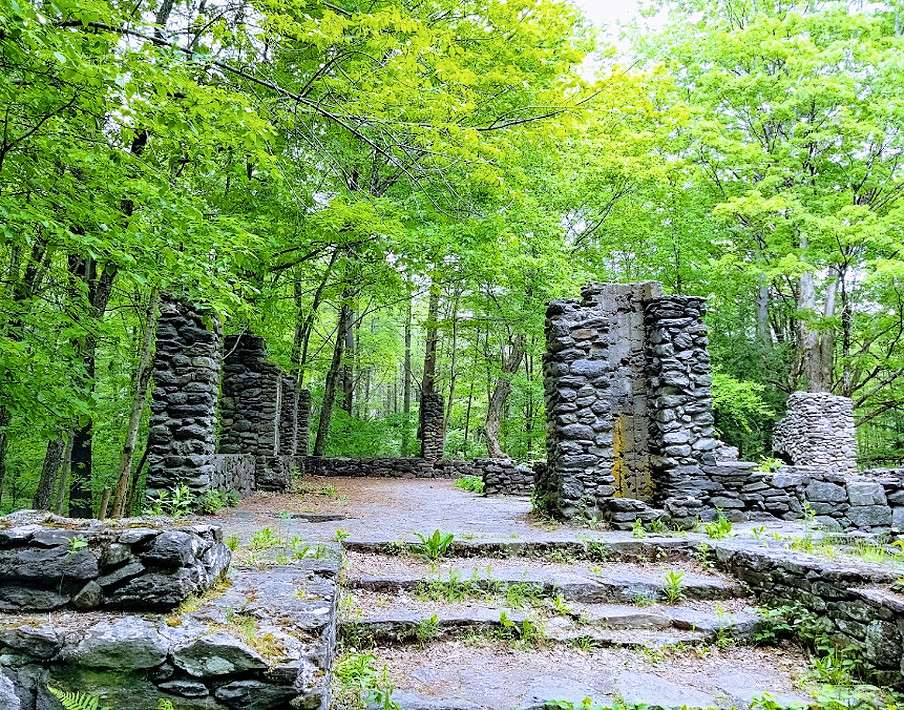 A Woodland Trail In New Hampshire Takes You To The Madame Sherri Ruins