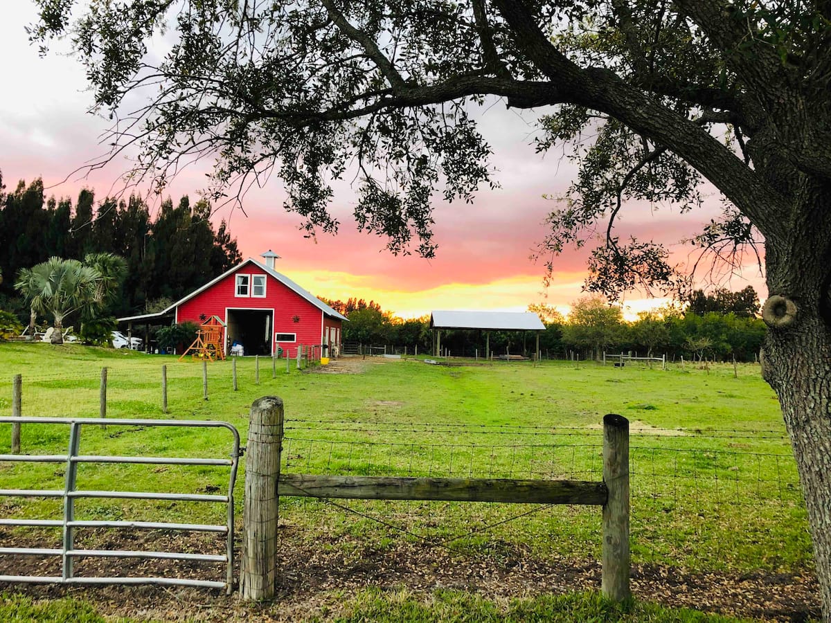 Spend The Night In A Private Farm Barn In Florida