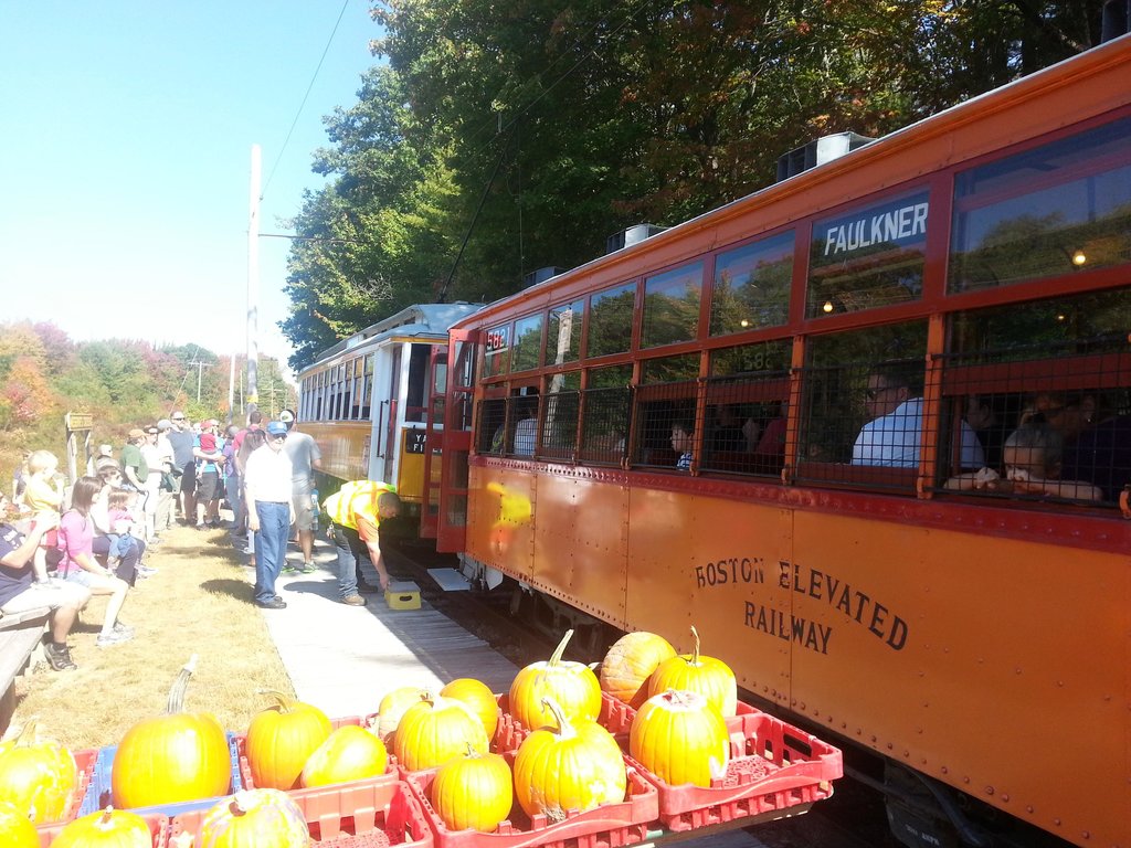 The Pumpkin Patch Trolley Train Ride In Maine Is Fun For The Whole Family