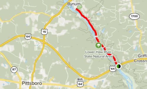 The Trail Along The Lower Haw River In North Carolina Is Stunning