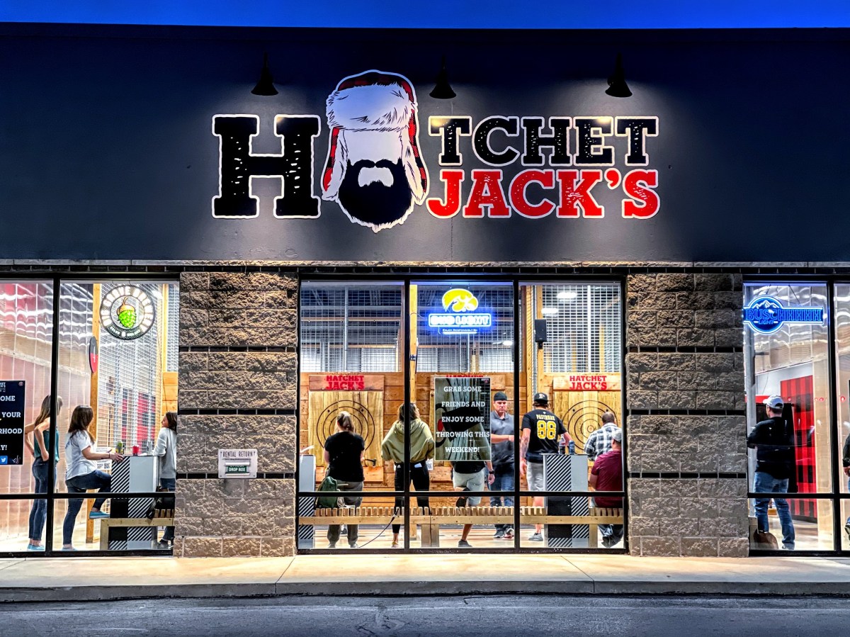 Throw A Hatchet And Enjoy A Drink At Hatchet Jack's In Iowa City, Iowa