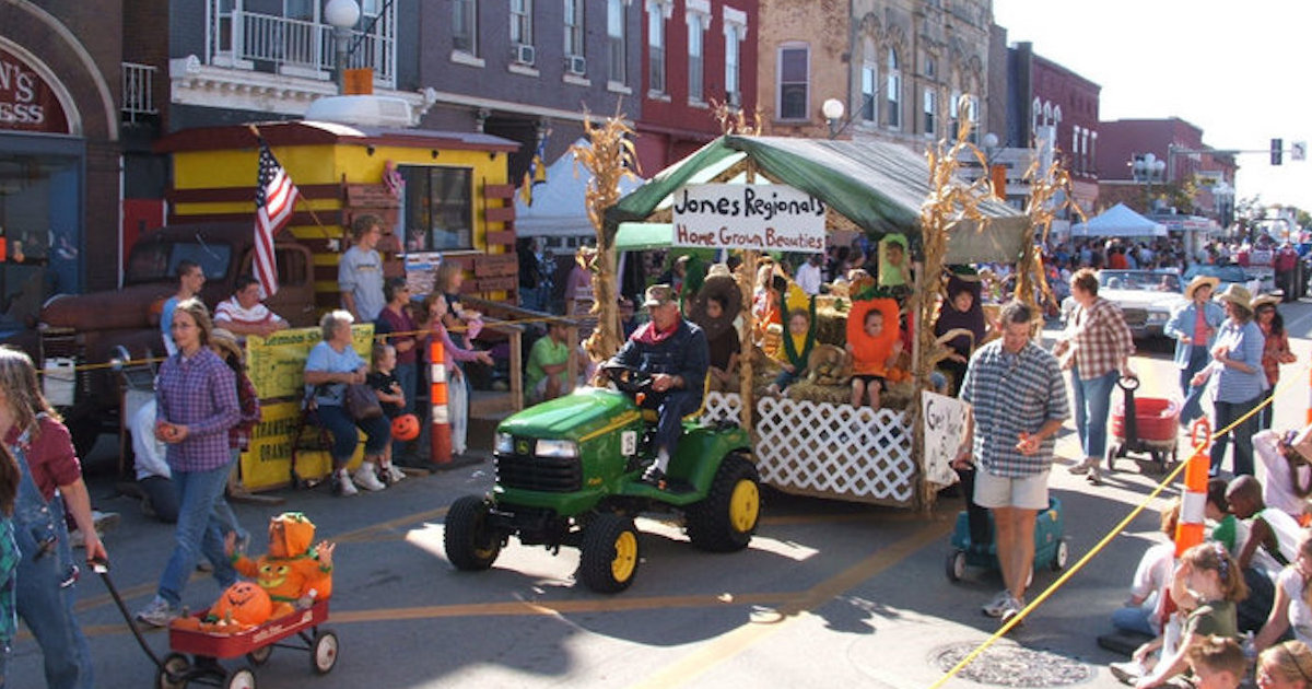 The Iowa State Pumpkin Festival Is In Anamosa On October 7th