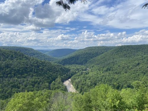 Hike At Worlds End State Park And Eat At Forksville General Store In PA
