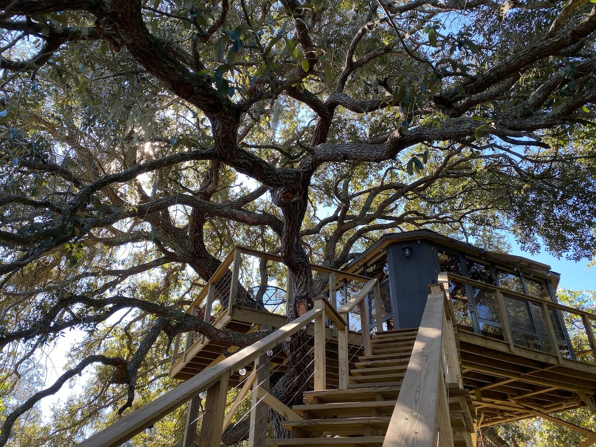 Fall Asleep To The Stars At The Treehouse In The Cloud In Florida