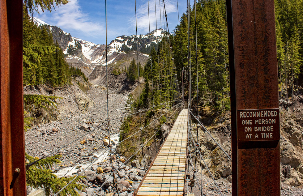 Spend The Day Exploring These Three Swinging Bridges In Washington
