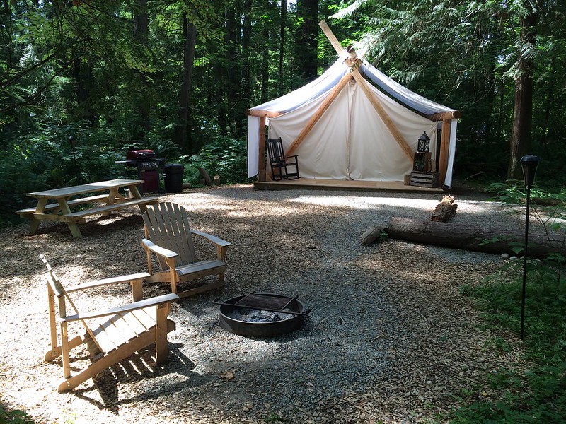 Pampered Wilderness: Luxury Glamping in Millersylvania State Park