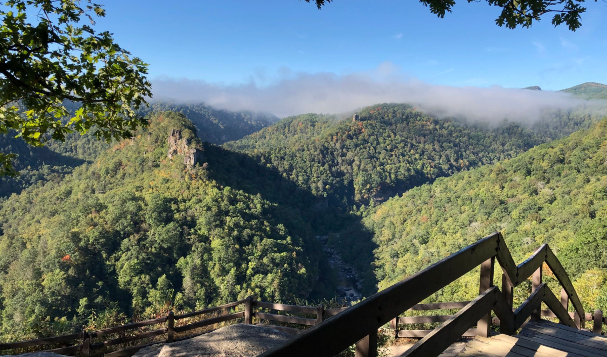 Enjoy A Lovely View Of Virginia's Grand Canyon At Breaks Interstate Park